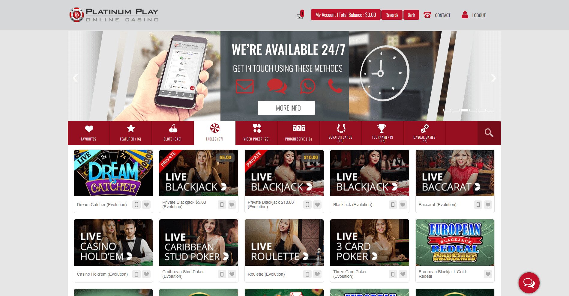 Platinum Play Casino Review - Are They Trustworthy In 2024?