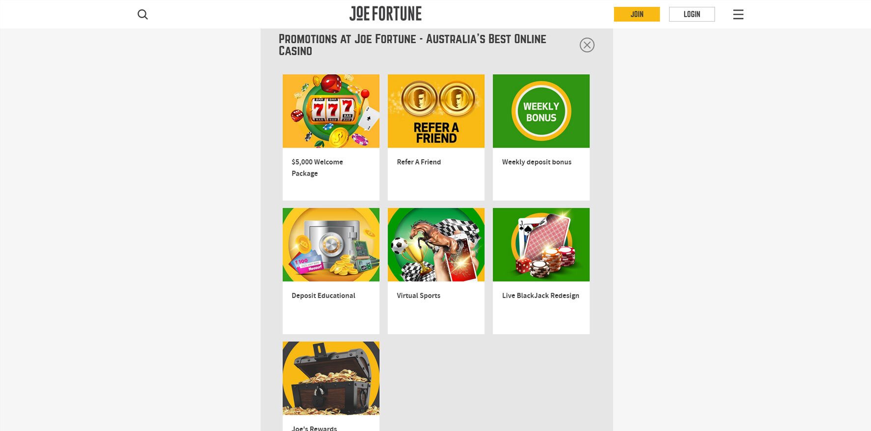 Joe Fortune Casino Review - Is Joe Fortune Legit and Safe?