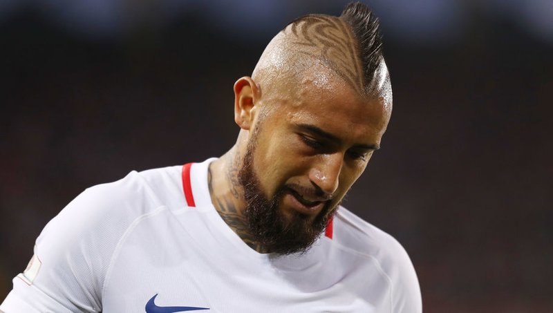 Arturo Vidal Haircut