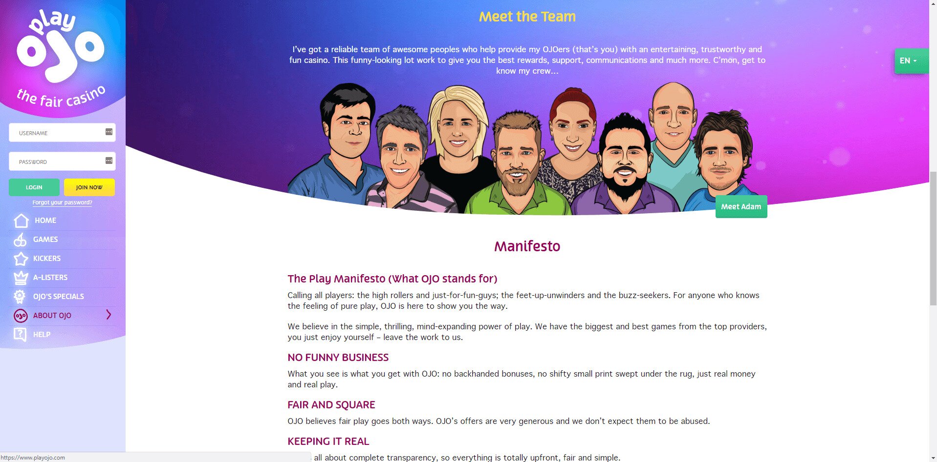 PlayOJO Casino Review - Can You Trust PlayOJO Casino in 2024?