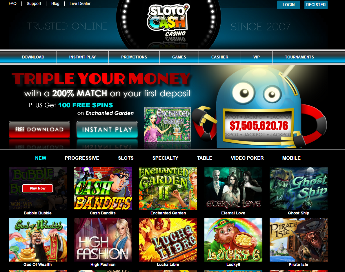 Sloto Cash Casino Review - Are They a Legit Casino in 2022?