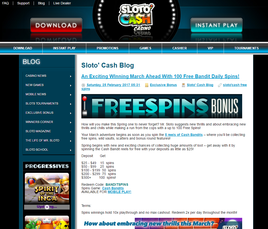 Sloto Cash Casino Review - Are They a Legit Casino in 2022?