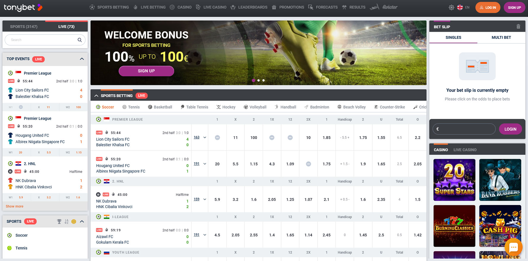 TonyBet Review for 2022 - Is TonyBet.com Safe and Legit?