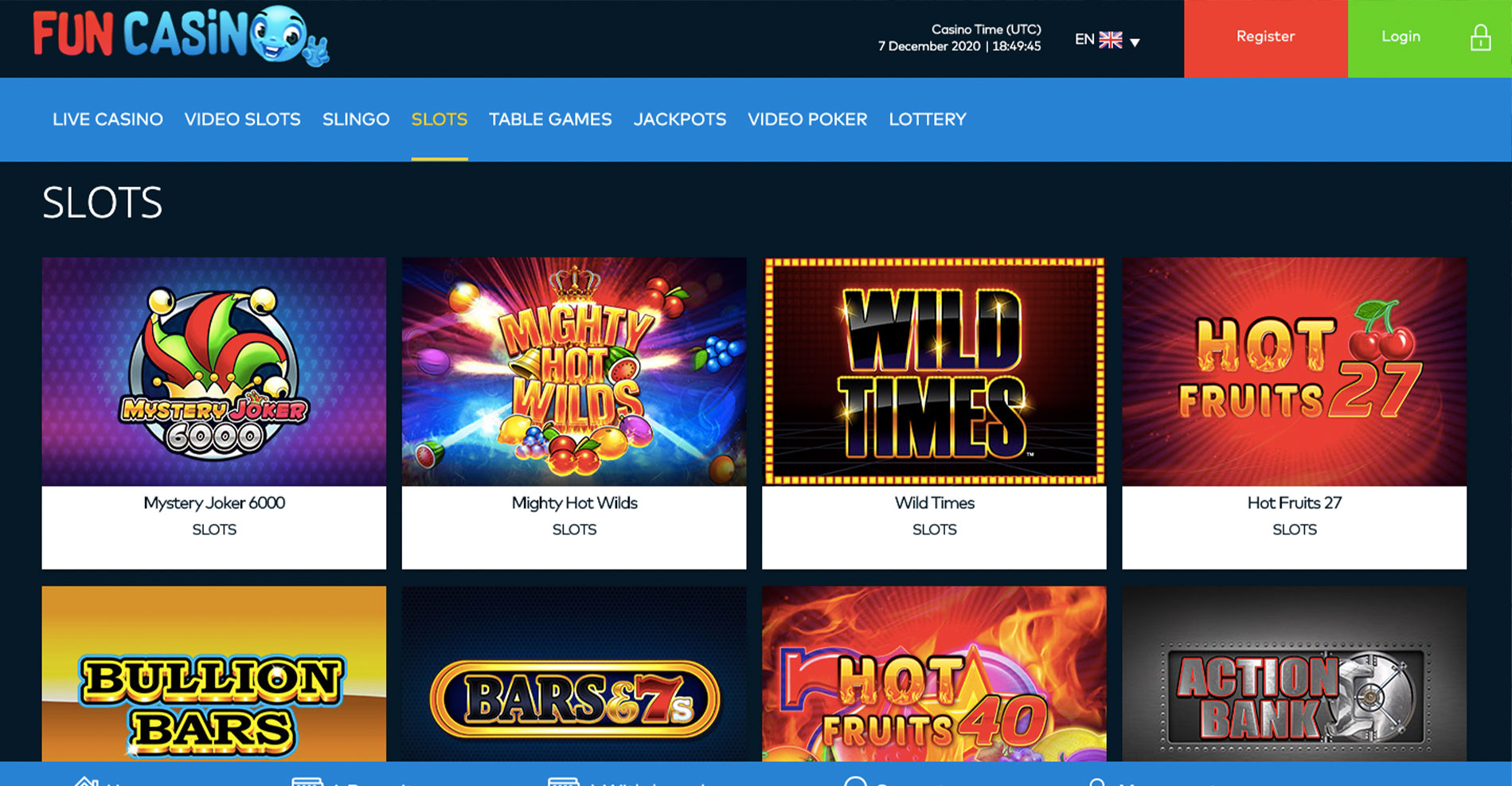 FUN Casino Review (2022) - Online Review of Games, Bonuses, and More