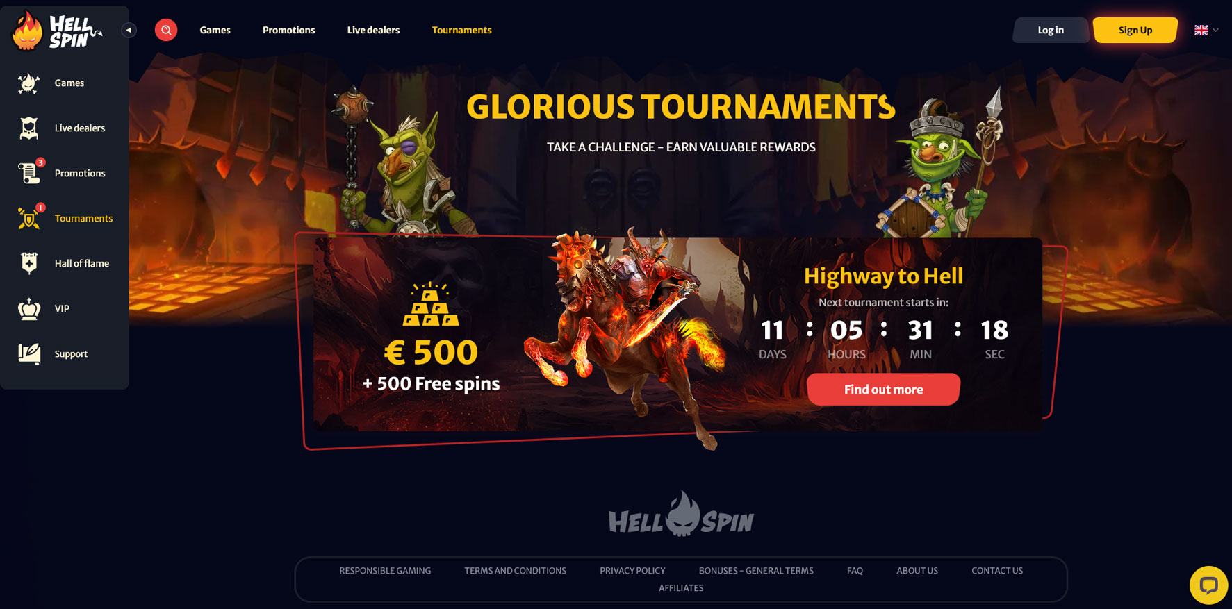 Hell Spin Casino Review - New Customers Get Up to $1,200