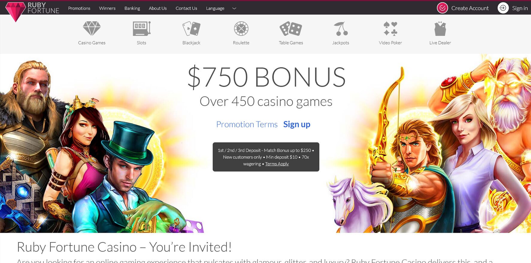 Ruby Fortune Casino Review in 2023- Games, Bonuses, & Promotions