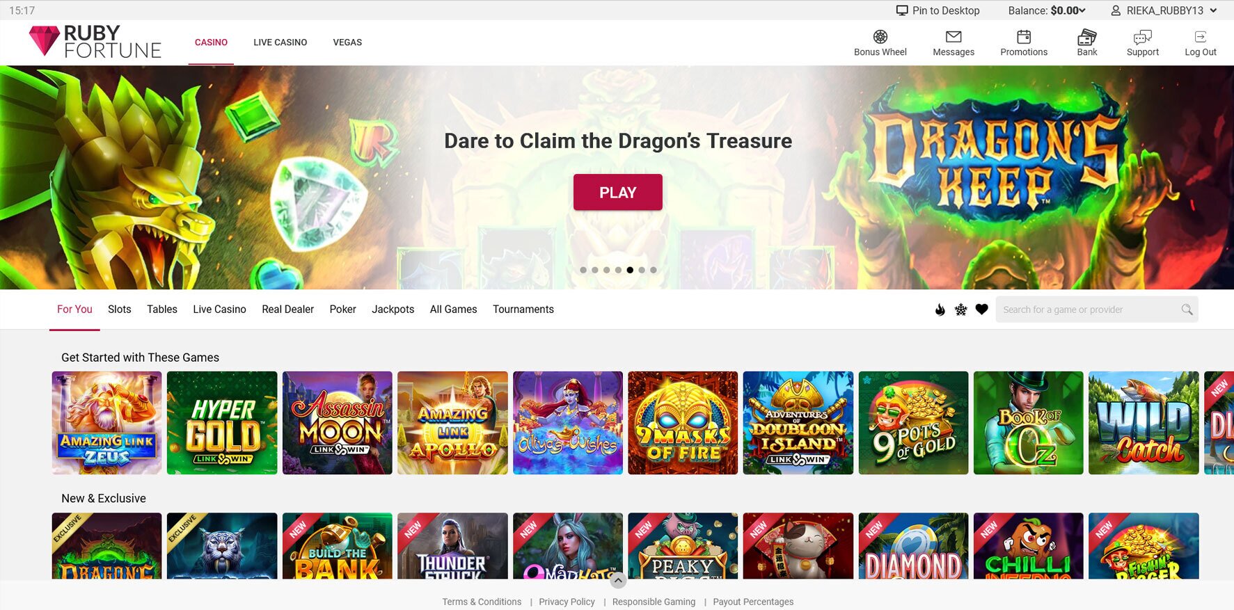 Ruby Fortune Casino Review in 2023- Games, Bonuses, & Promotions